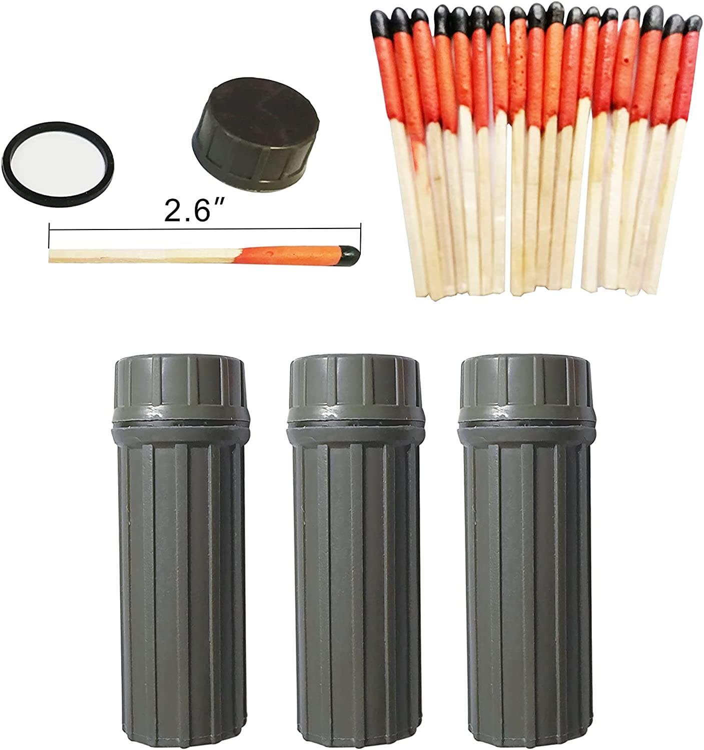 Best Waterproof Matches With Longer Stick & Burn Timer